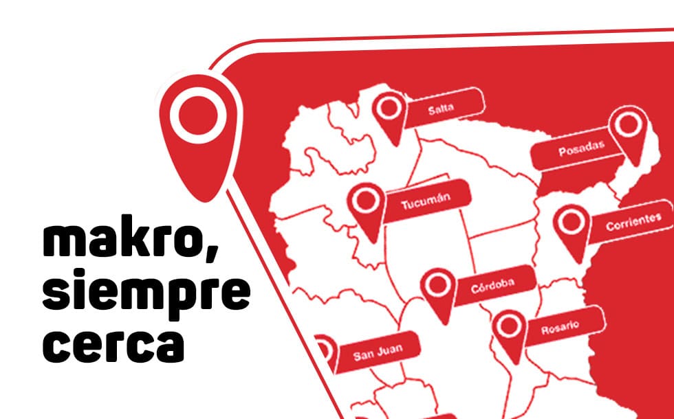 Sucursales - Makro > Tu mejor aliado