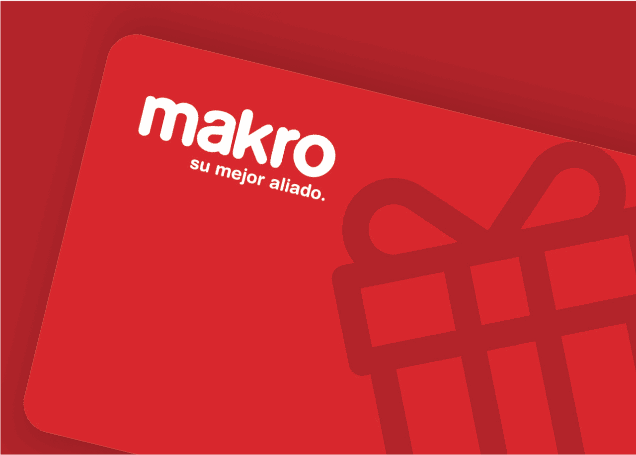 Gift Cards - Makro > Tu mejor aliado